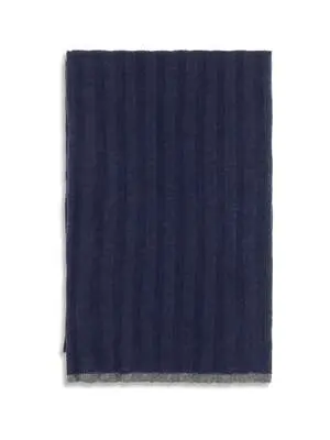 Brunello Cucinelli Cashmere Scarf - Blue