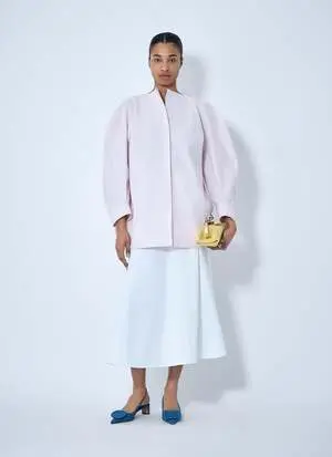 Jacquemus Structured Cotton Poplin Blouse