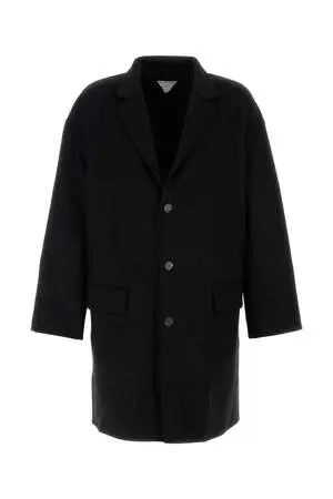 Bottega Veneta Wool Coat - Black