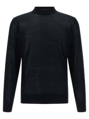 Brunello Cucinelli Silk And Cotton Sweater - Blue
