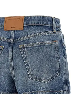 Alexander Wang Denim Skort - Blue