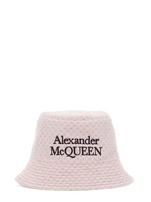 Alexander McQueen Reversible Bucket Hat - Black
