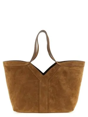 Saint Laurent Small 'y' Shopping Bag - Brown