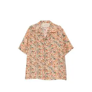 Valentino Garavani Camp Collar Shirts For Men