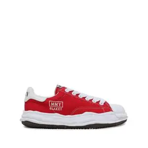 Mihara Yasuhiro Cotton Low Top Sneakers - Red