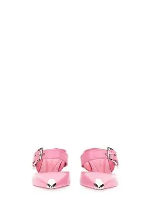 Alexander McQueen Leather Punk Sandals