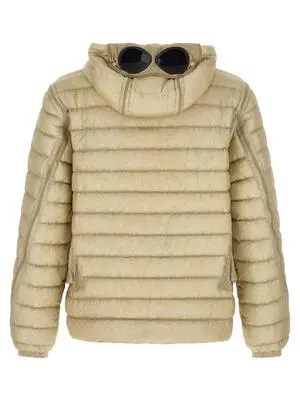 C.P. COMPANY Goggle Down Jacket - Cream