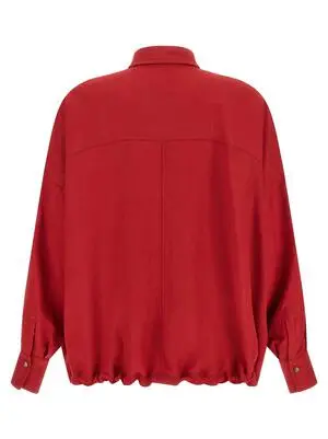 Brunello Cucinelli Twill Shirt - Red