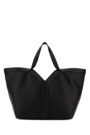 Saint Laurent Leather Y Shopping Bag - Black