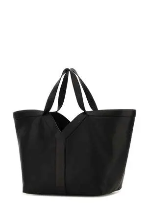 Saint Laurent Leather Y Shopping Bag - Black