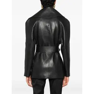 Gucci Leather Jacket - Black