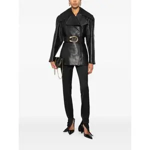 Gucci Leather Jacket - Black