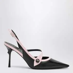 ROGER VIVIER Leather Slingback Pumps - Black