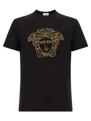 Versace Medusa' T-shirt - Black