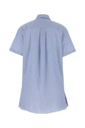Marni Embroidered Poplin Shirt Dress - Multicolor