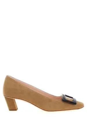 ROGER VIVIER Belle Viver' Pumps - Cream