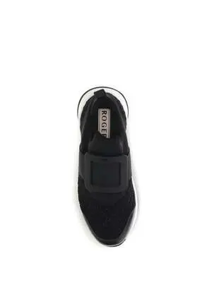 ROGER VIVIER Viv Run Sneakers - Black