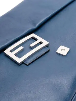 Fendi Leather Baguette Shoulder Bag