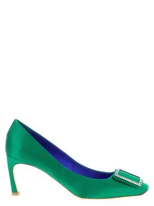 ROGER VIVIER Trompette' Pumps - Green