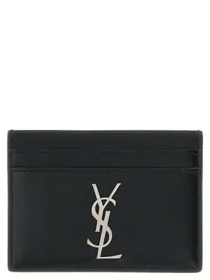 Saint Laurent Monogramme' Card Holder - Black
