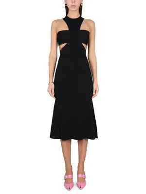 Alexander McQueen Dress With Harness - Black