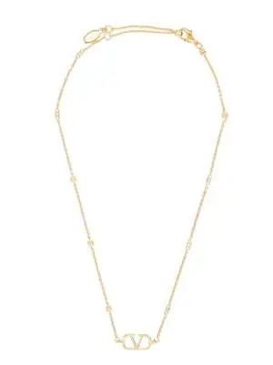 Valentino Garavani Vlogo Necklace