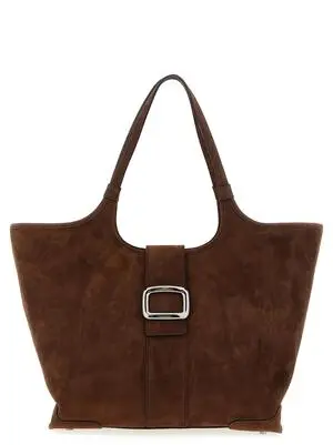 ROGER VIVIER Medium 'viv' Choc' Shopping Bag - Brown