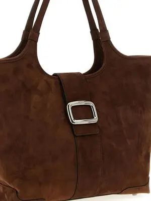 ROGER VIVIER Medium 'viv' Choc' Shopping Bag