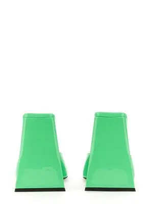 Attico Mule Devon - Green