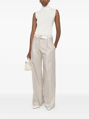 Brunello Cucinelli Wool Blend Trousers - Multicolor