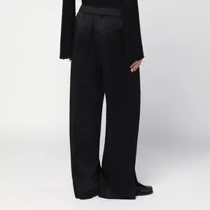 JIL SANDER Satin Palazzo Trousers