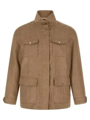 Herno Herno Women 'Field' Jacket Cream