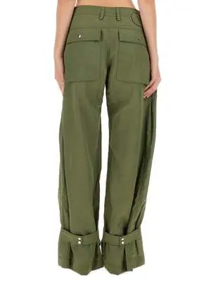 Rabanne Cargo Pants - Green