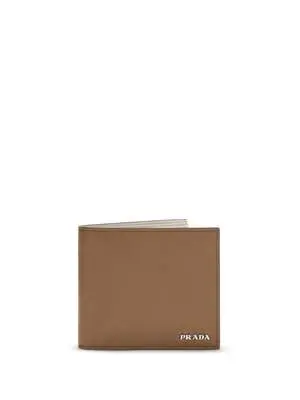 Prada Leather Wallet - Cream