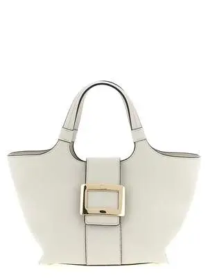 ROGER VIVIER Belle Vivier' Mini Shopping Bag - Gray