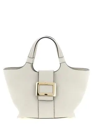 ROGER VIVIER Belle Vivier Mini Shopping Bag - Gray