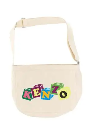 Kenzo Shoulder Bag With Embroidery
