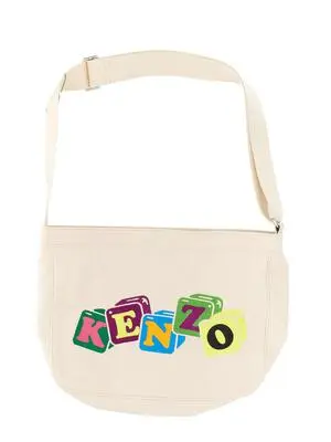 Kenzo Shoulder Bag With Embroidery - Multicolor