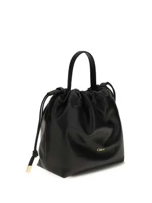 Chloé Lambskin Nappa Shoulder Bag - Black