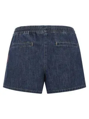 Valentino Garavani Chambray Denim Shorts