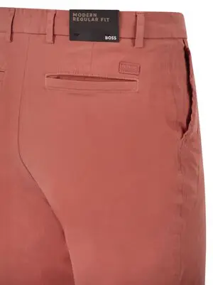 BOSS Stretch Cotton Chino Shorts In Modern Regular Fit