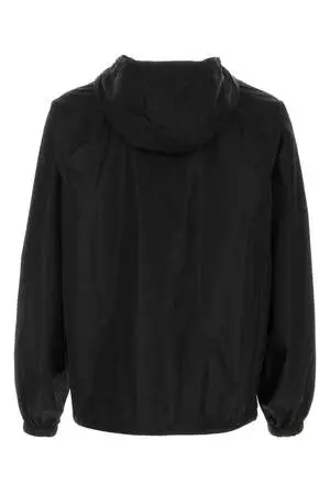 Burberry Black Nylon Windbreaker