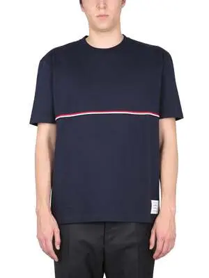 Thom Browne T-shirt Rwb - Blue