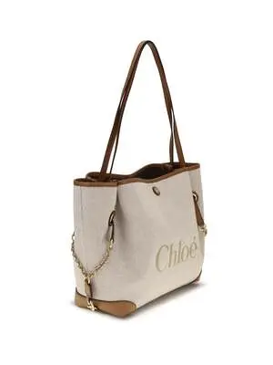 Chloé Clover Tote Bag In Canvas