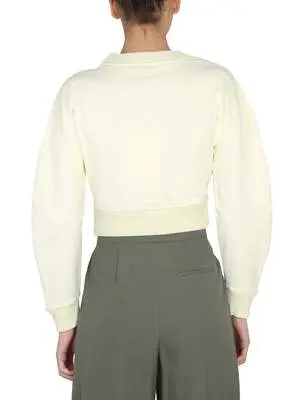 Alexander McQueen Cropped Sweatshirt