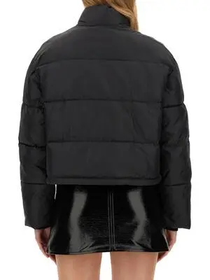 COURREGES Down Jacket With Logo