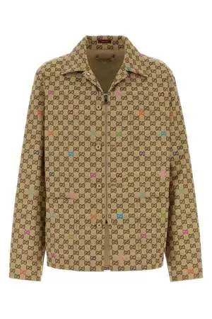 Gucci Gg Fabric Jacket - Multicolor