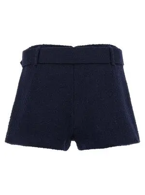 SELF-PORTRAIT Bouclé Wool Skort