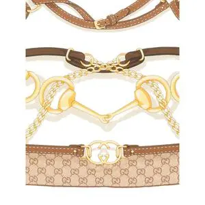 Gucci Neutrals Scarves