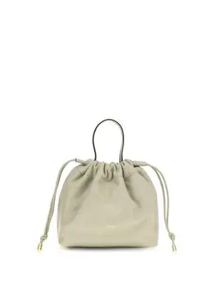 Chloé Icons Leather Chain Shoulder Bag - Gray